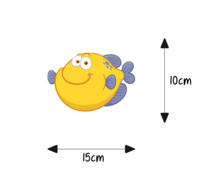 Autoaufkleber Kindermotiv Fisch – Medianlux-Shop